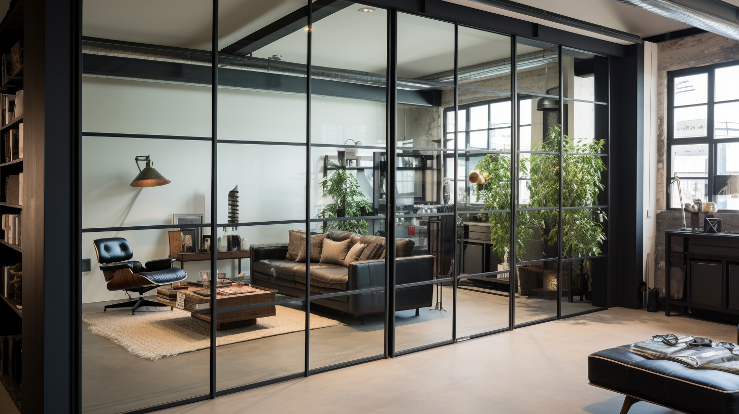 Créez vos portes de placard coulissantes style atelier - Mobibam